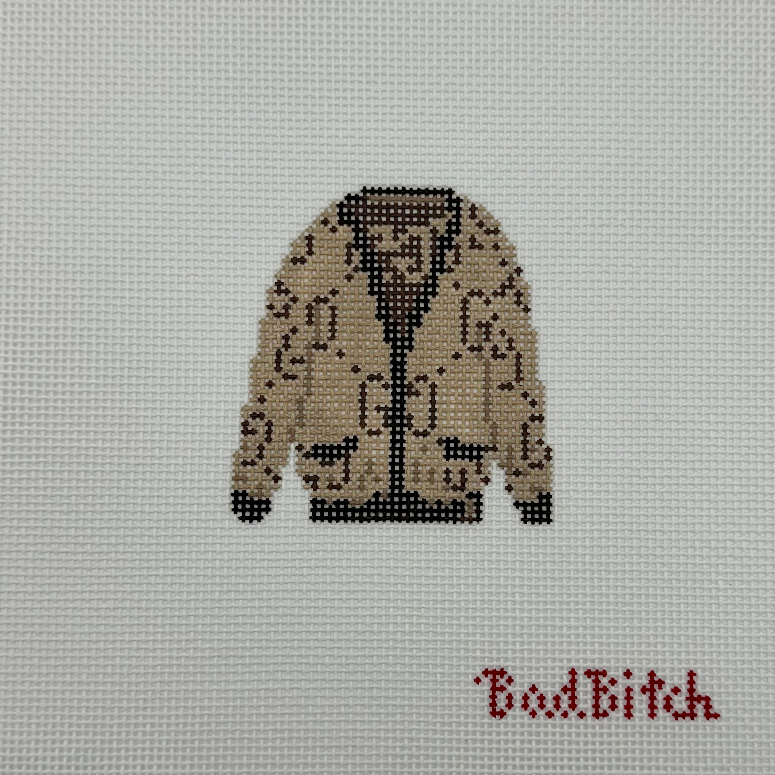 Cardigan by Bad Bitch Needlepoint – Needle NOLA