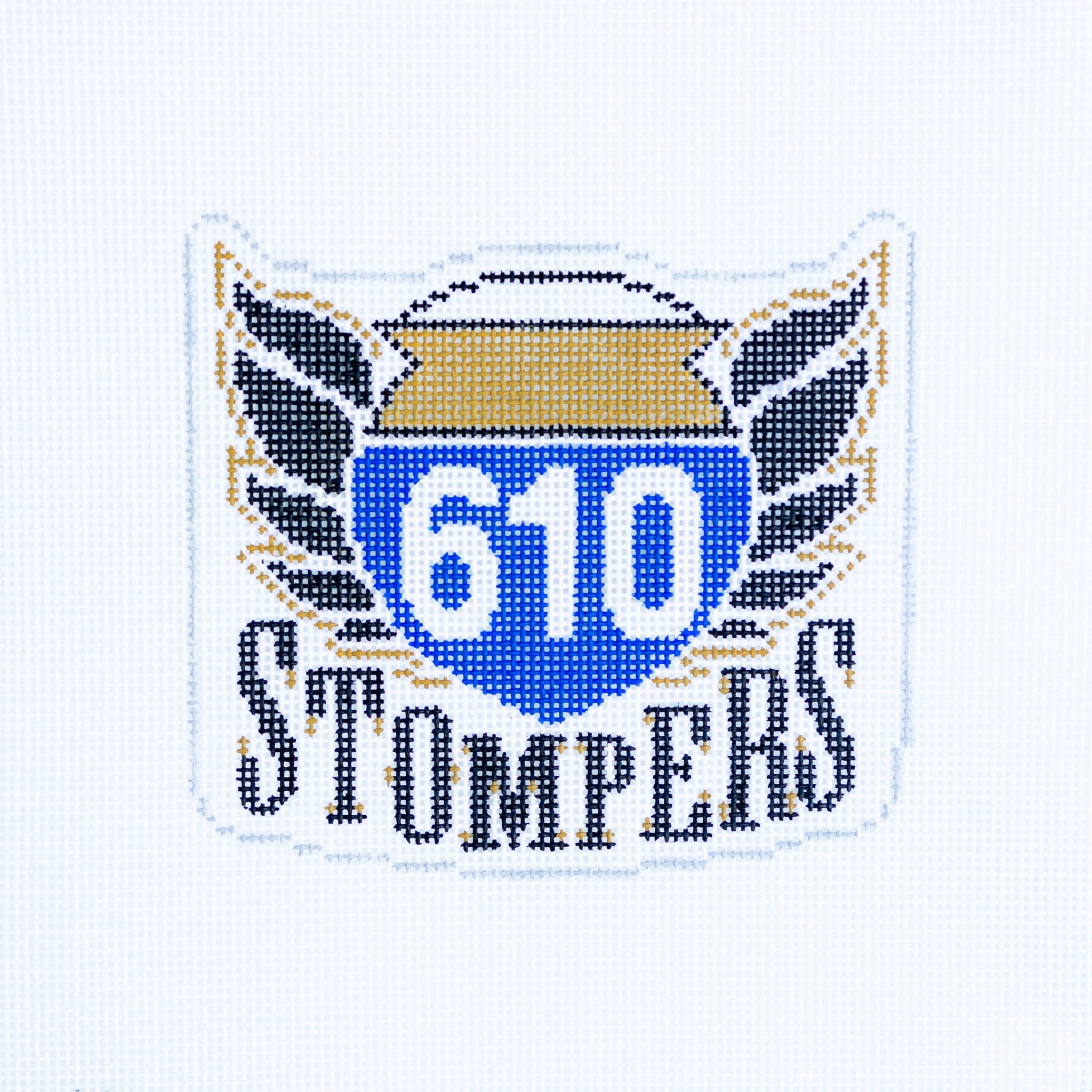 610 Stompers Needlepoint Canvas – Needle NOLA