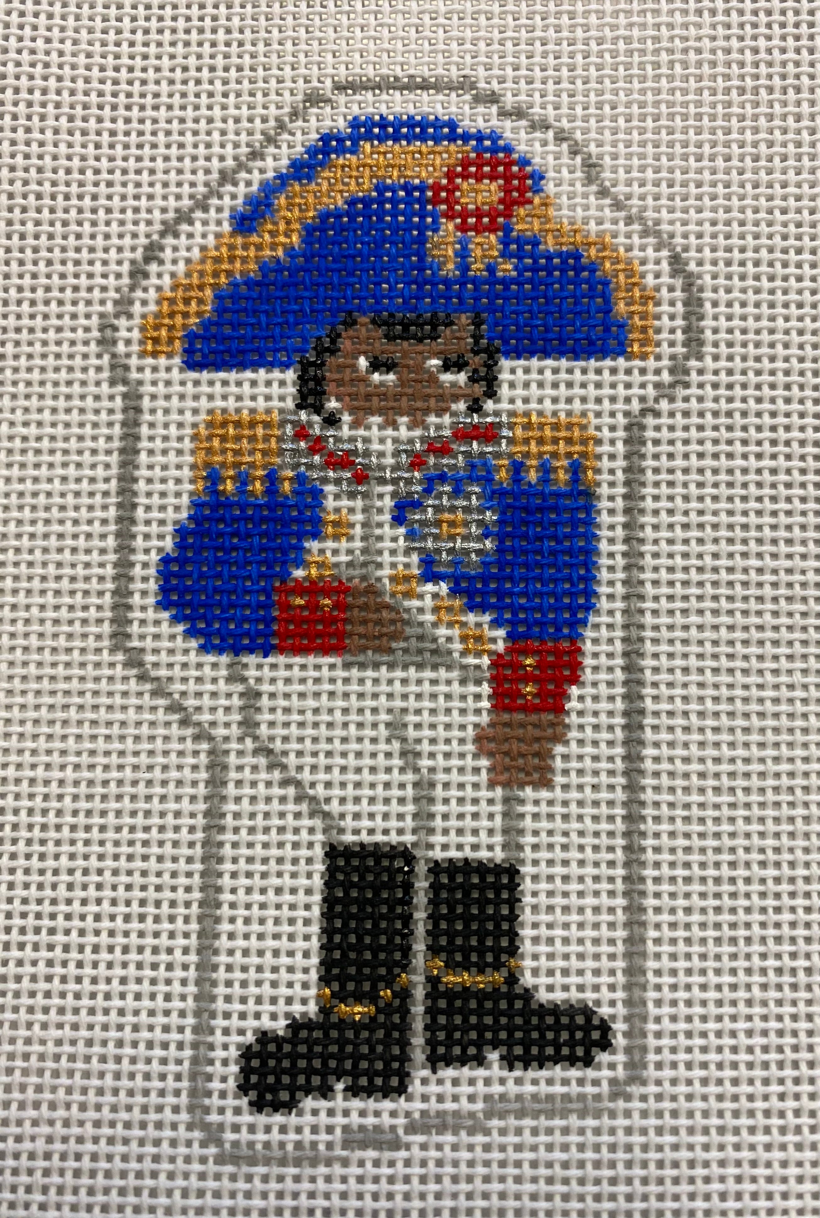 Napoleon Bonaparte Needlepoint Ornament – Needle NOLA